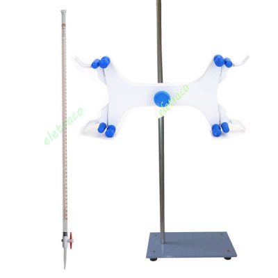 Burette with Clamp and Retort Stand | Malaysia Lab Supplies