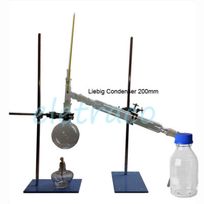 Distillation Glassware, Distilling Equipment with Liebig Condenser and ...